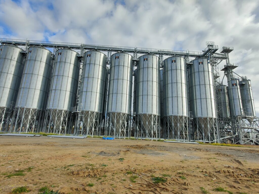 SiloMasters completes the 1st stage of almond storage facility for the ...